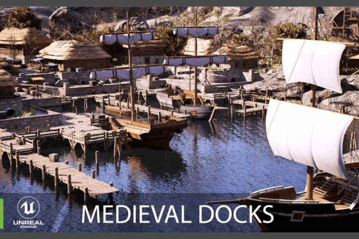 中世纪码头Medieval Docks – 库艺网